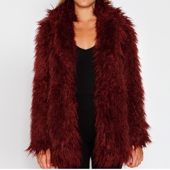 Willow & Clay | Jackets & Coats | Willow Clay Faux Fur Coat | Poshmark
